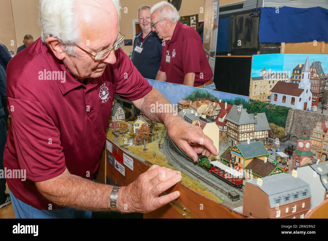 Troon, UK. 16th Sep, 2023. Ayr Model Railway Group held its annual ...