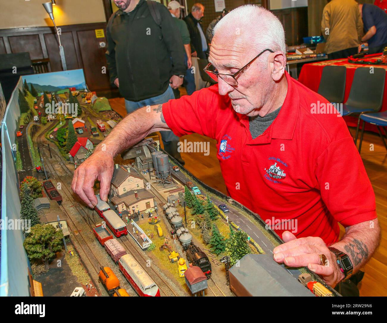 Troon, UK. 16th Sep, 2023. Ayr Model Railway Group held its annual ...