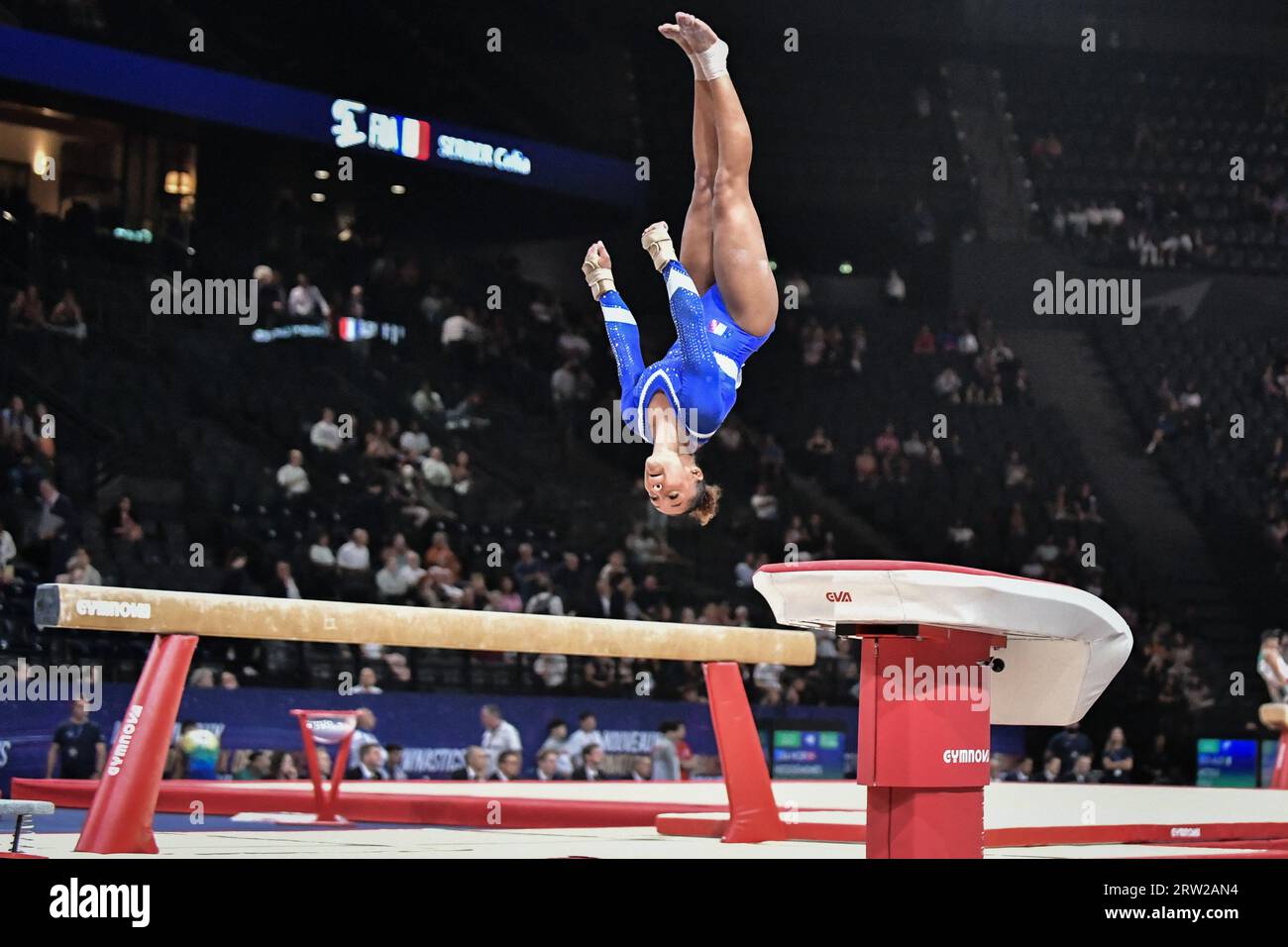 French Celia Serber competes during the New French International ...