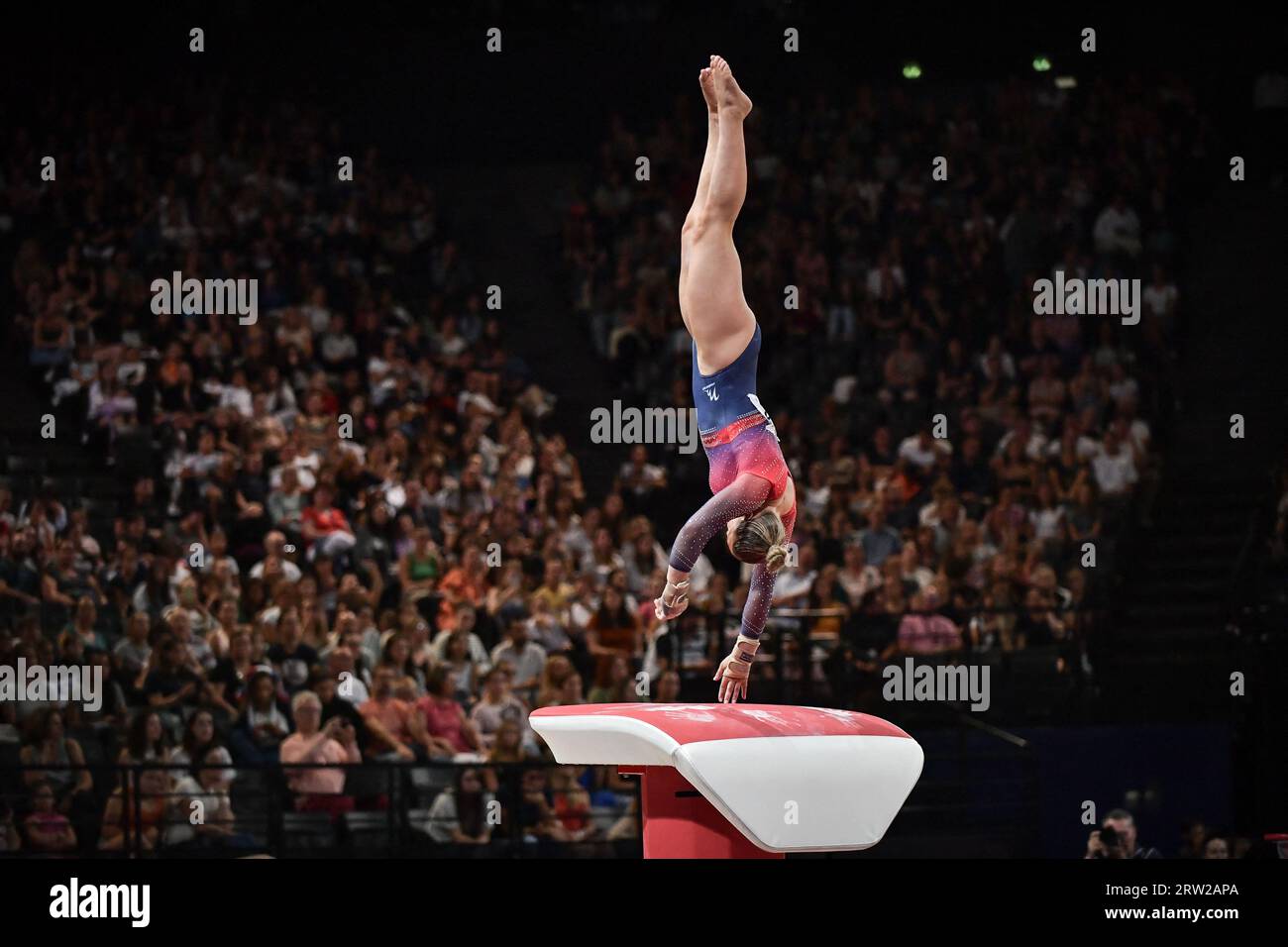 Paris, France. 16th Sep, 2023. Englosh Poppy-Grace Stickler competes ...