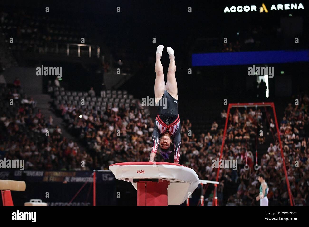 Paris, France. 16th Sep, 2023. Mexican Alexa Moreno competes during the ...