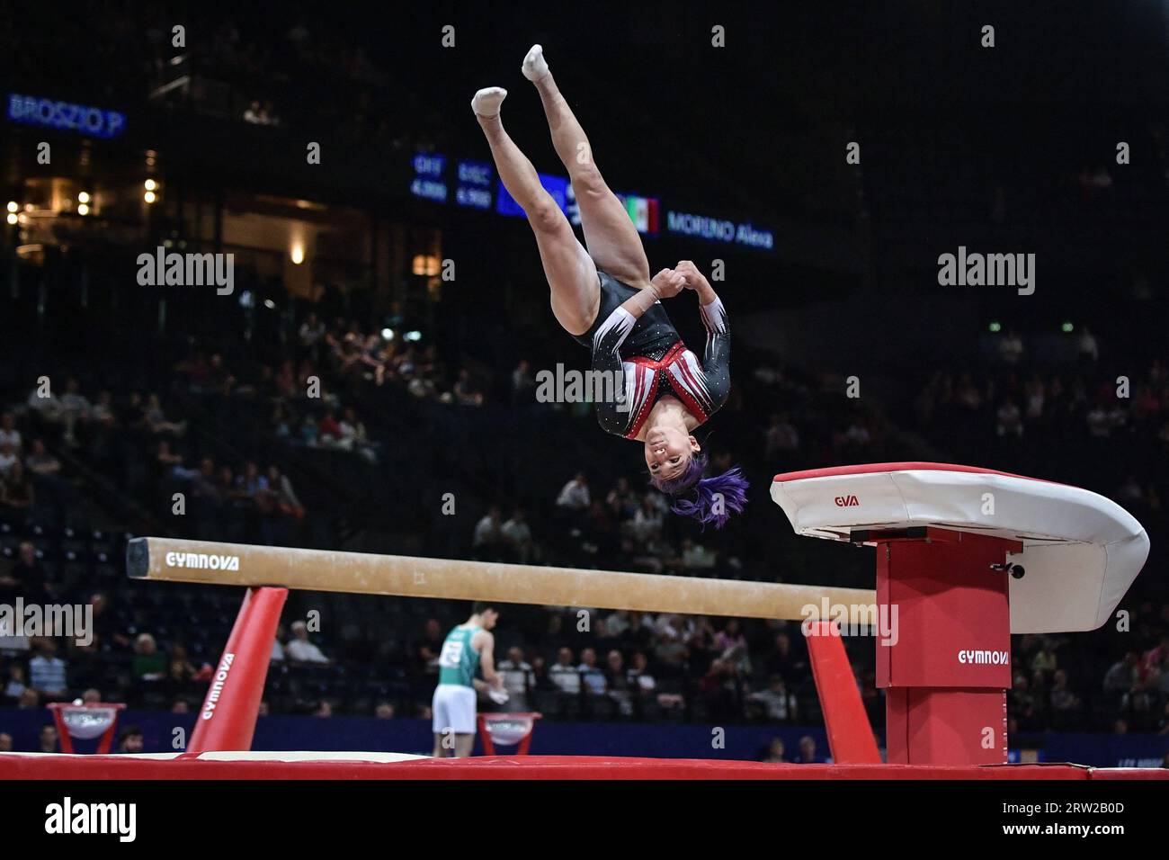 Paris, France. 16th Sep, 2023. Mexican Alexa Moreno competes during the ...