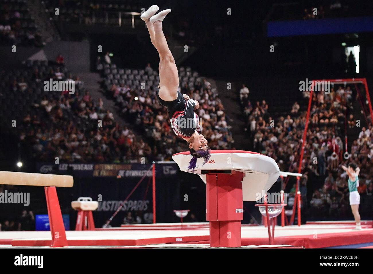 Paris, France. 16th Sep, 2023. Mexican Alexa Moreno competes during the ...