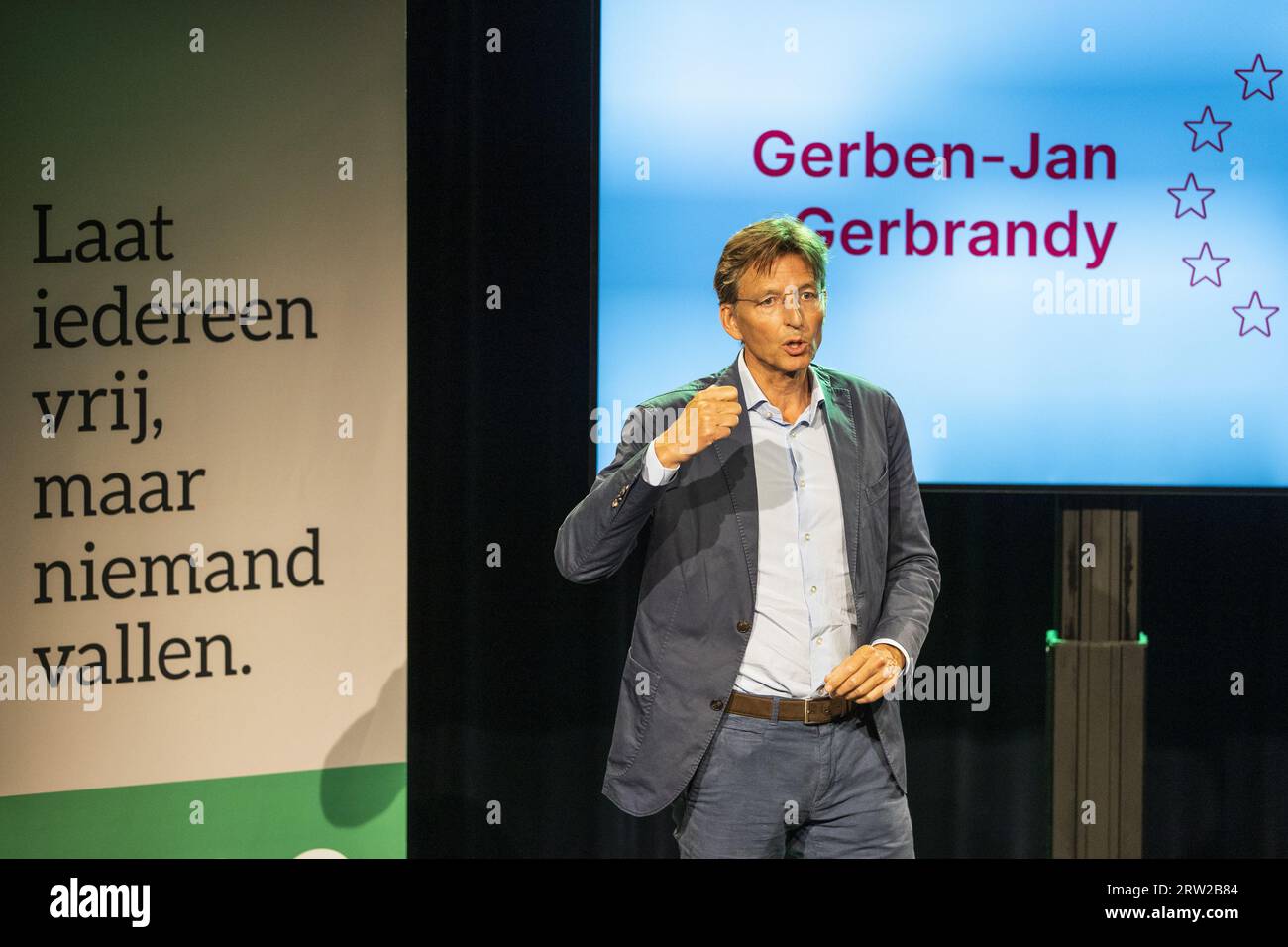 Zwolle, Netherlands. 16th Sep, 2023. ZWOLLE - Gerben-Jan Gerbrandy ...