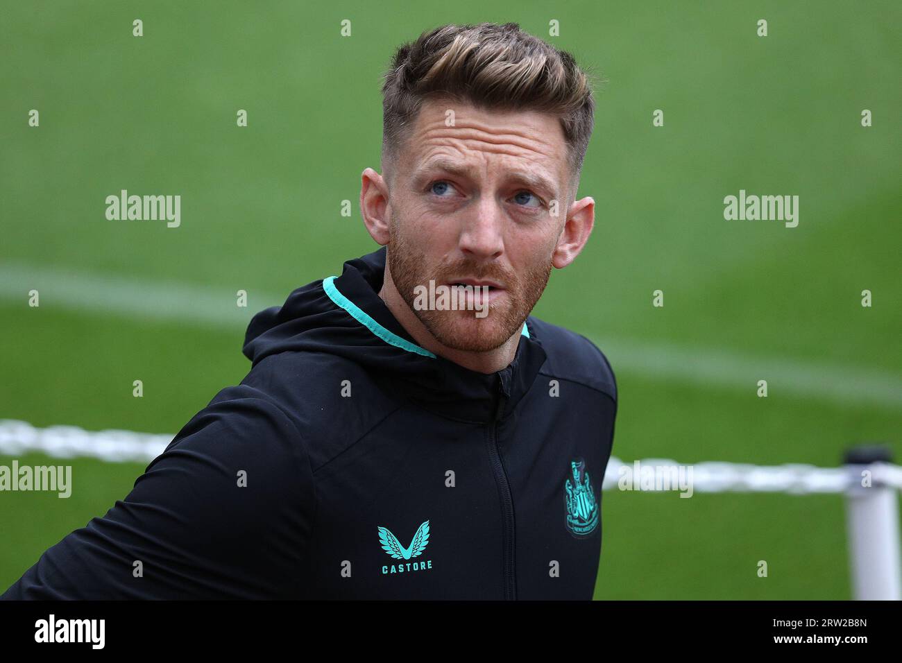 Newcastle, UK. 16th Sep 2023. Mark Gillespie of Newcastle United before ...