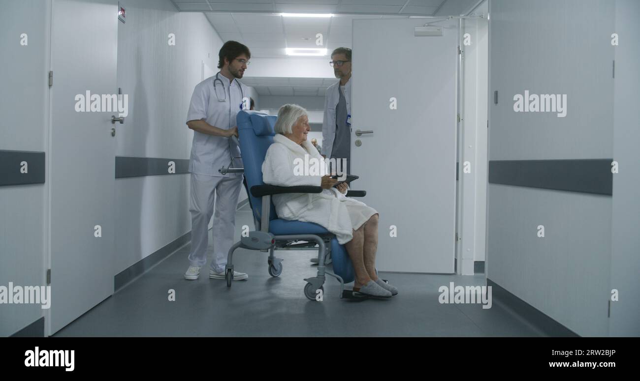 Walking out of doctors hi-res stock photography and images - Alamy