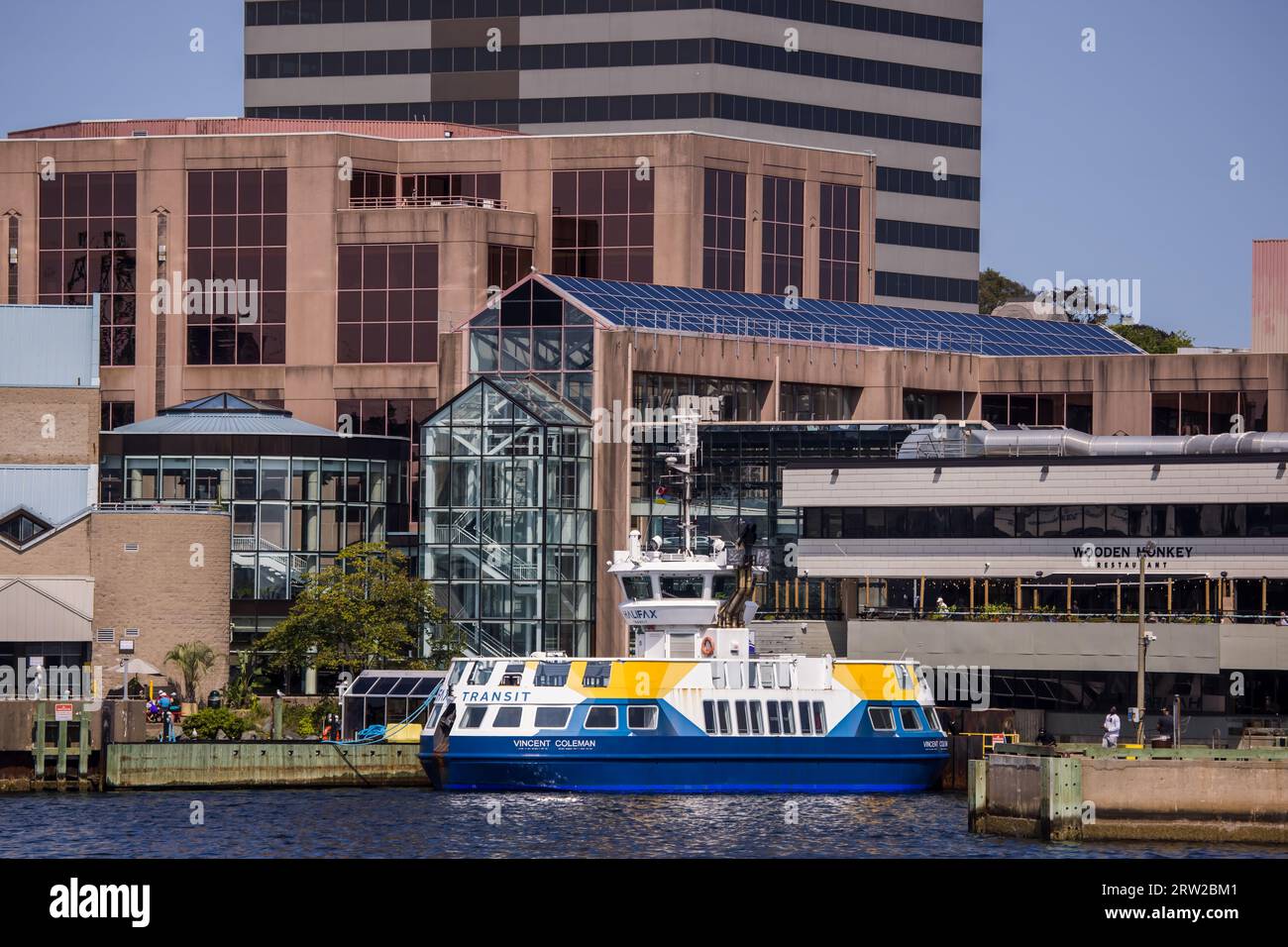 Halifax Ferry Transport at Alderney Terminal, Darmouth,CANADA. Ferry ...