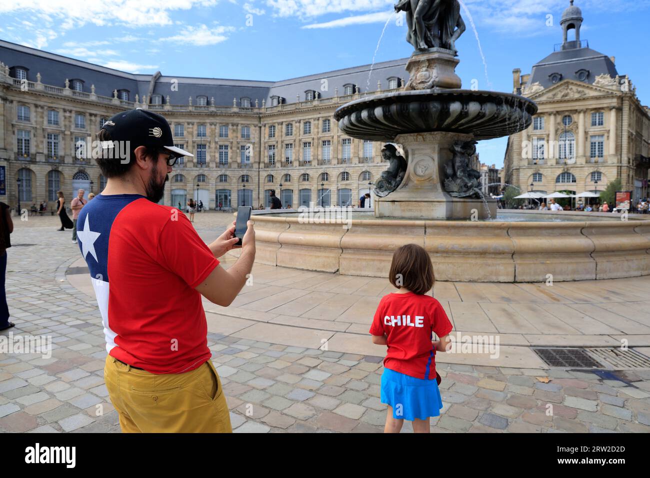 Bordeaux, France. September 16, 2023. European Heritage Days and Rugby ...