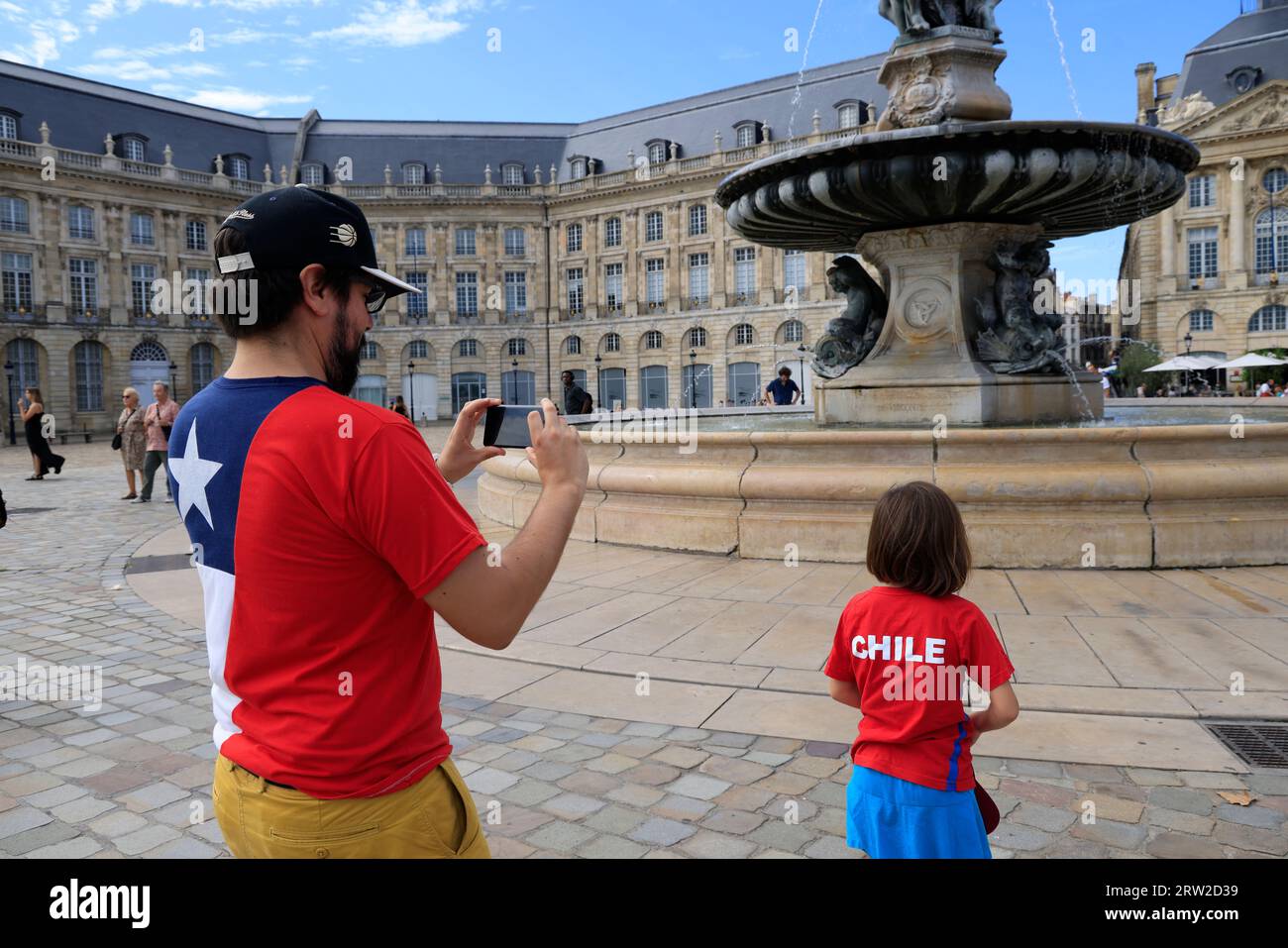 Bordeaux, France. September 16, 2023. European Heritage Days and Rugby ...