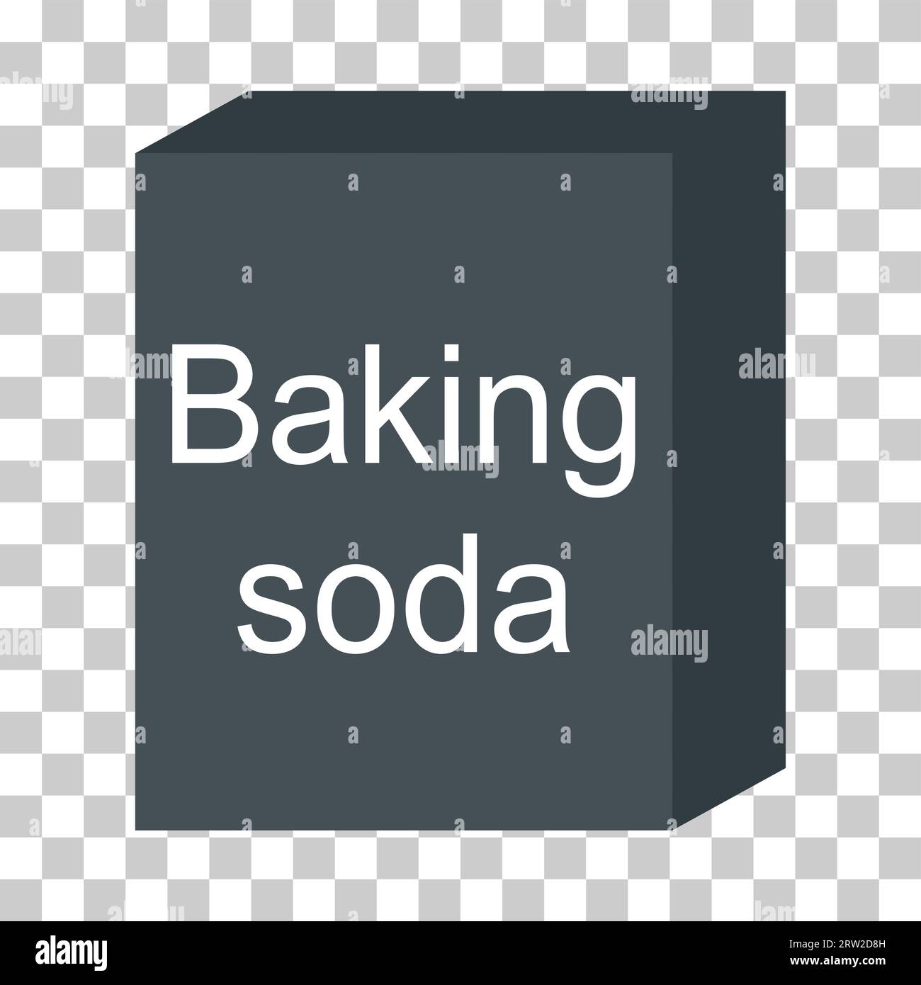 Baking soda ingredient icon, cook food design symbol, bakery product ...