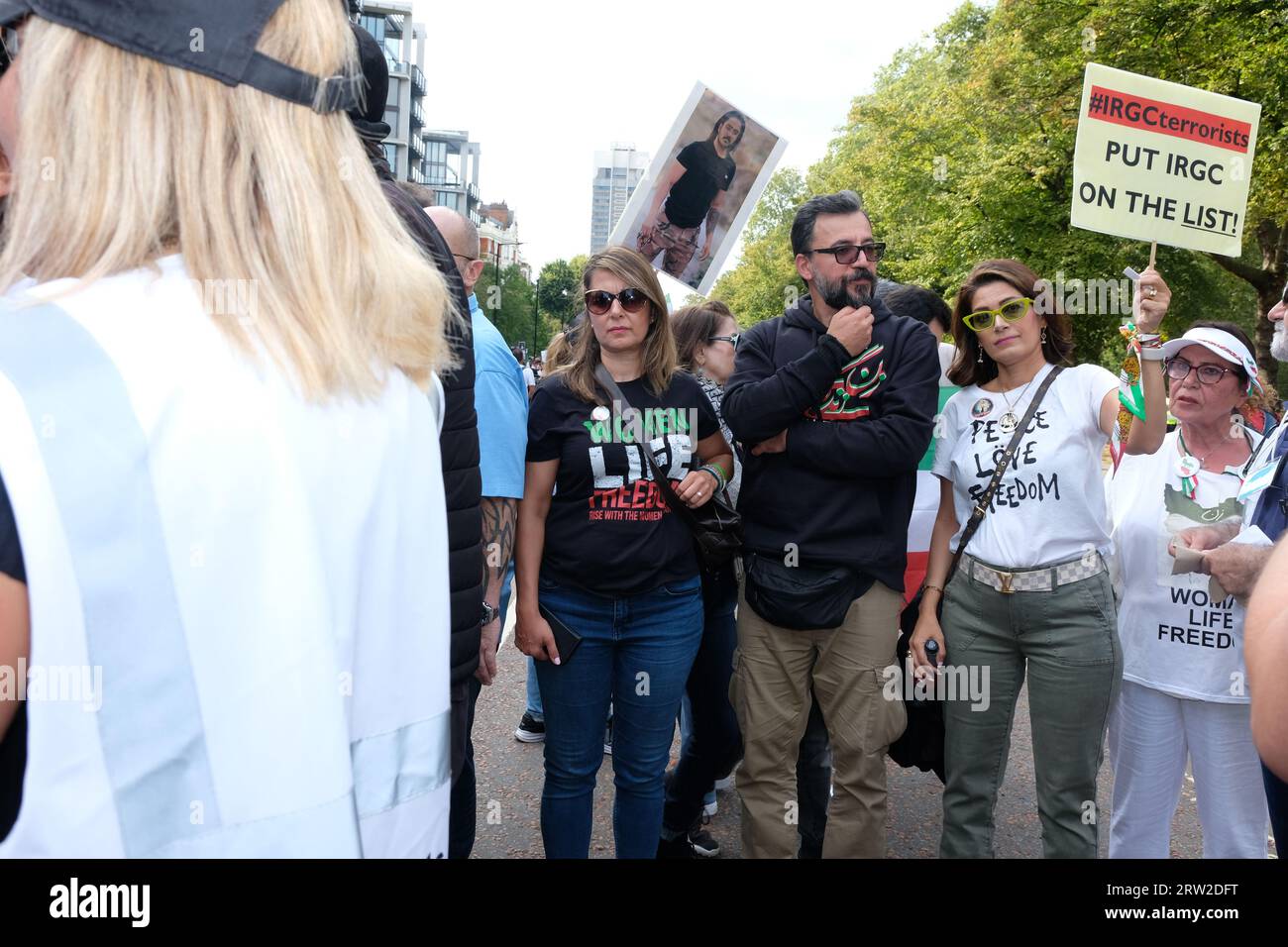 London, United Kingdom. 16th September, 2023. On the anniversary of ...