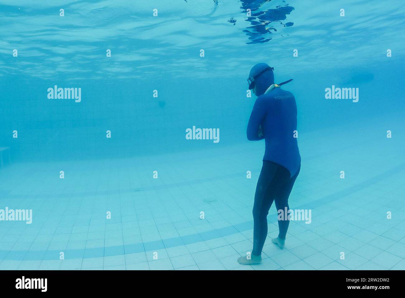 Panglao, Philippines' Bohol Province. 12th Aug, 2023. Chinese freediver ...