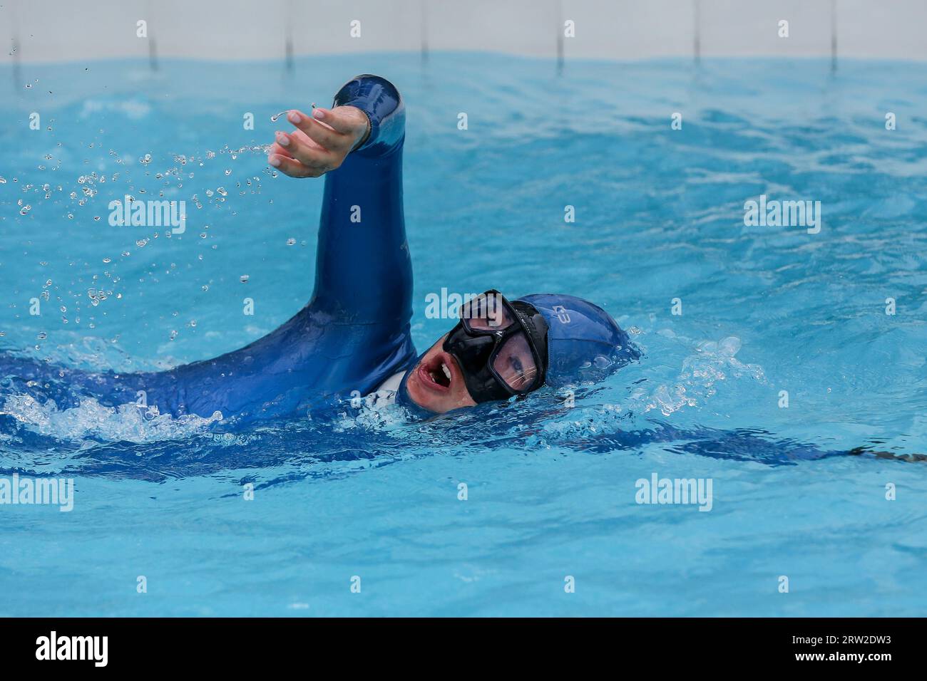 Panglao, Philippines' Bohol Province. 12th Aug, 2023. Chinese freediver ...