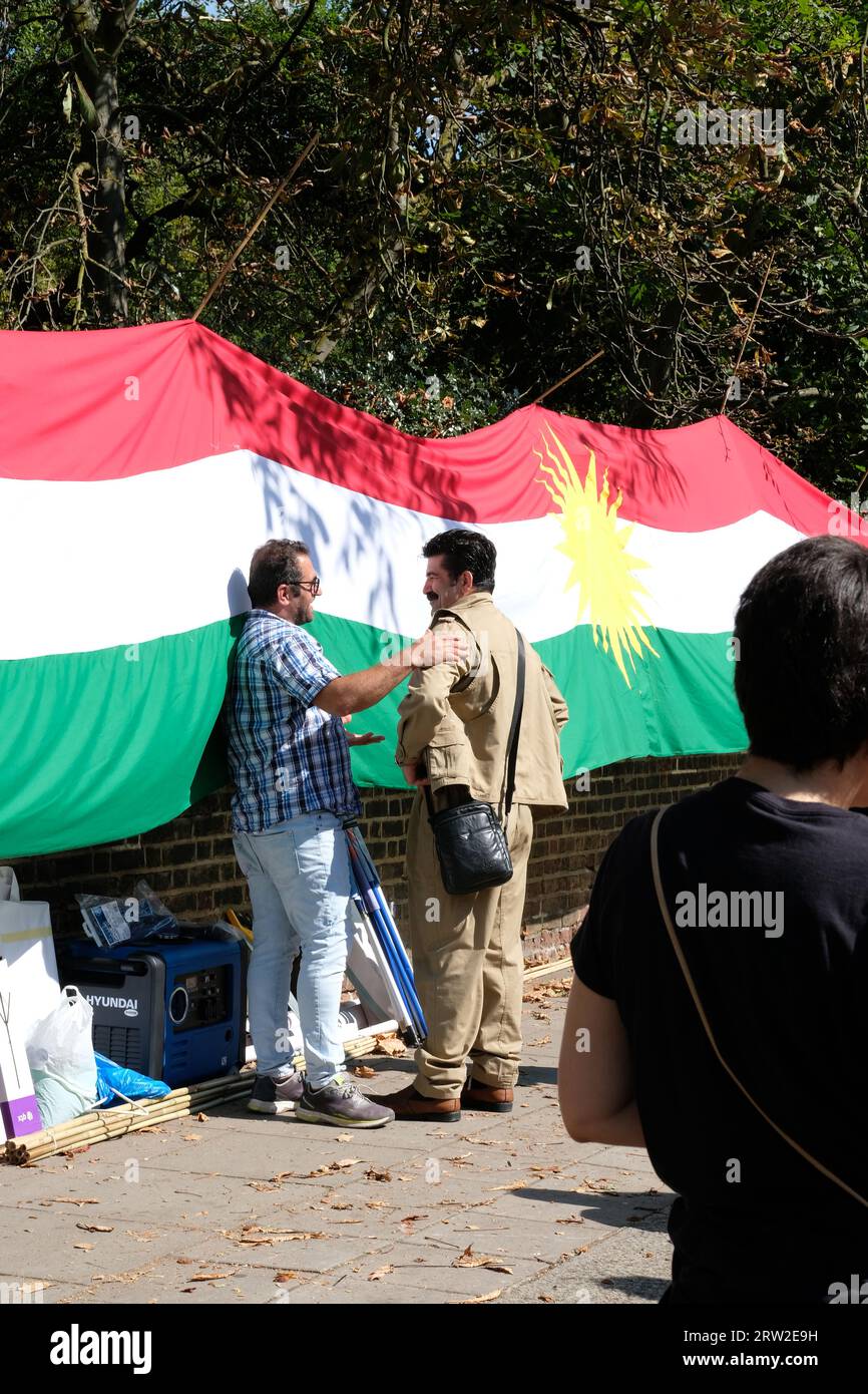 London, United Kingdom. 16th September, 2023. On the anniversary of ...