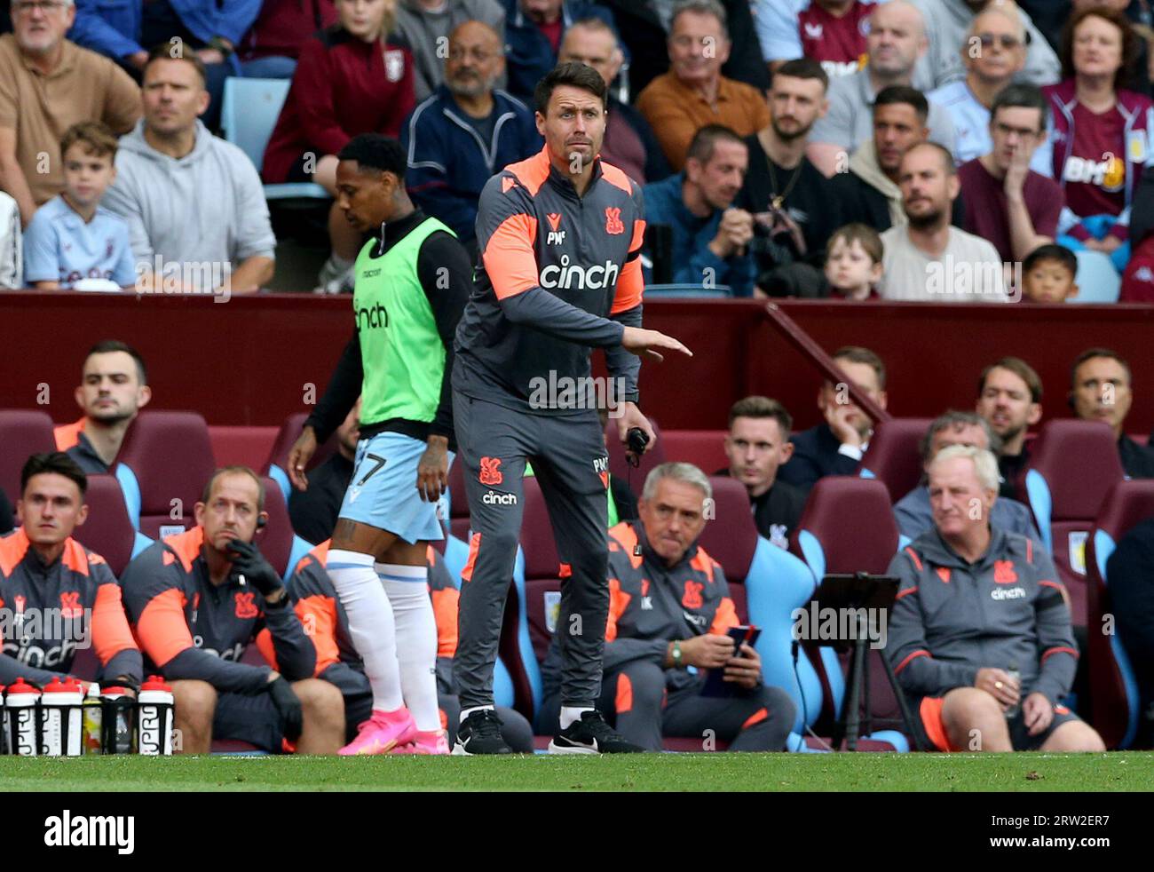Crystal Palace assistant manager Paddy McCarthy during the Premier ...