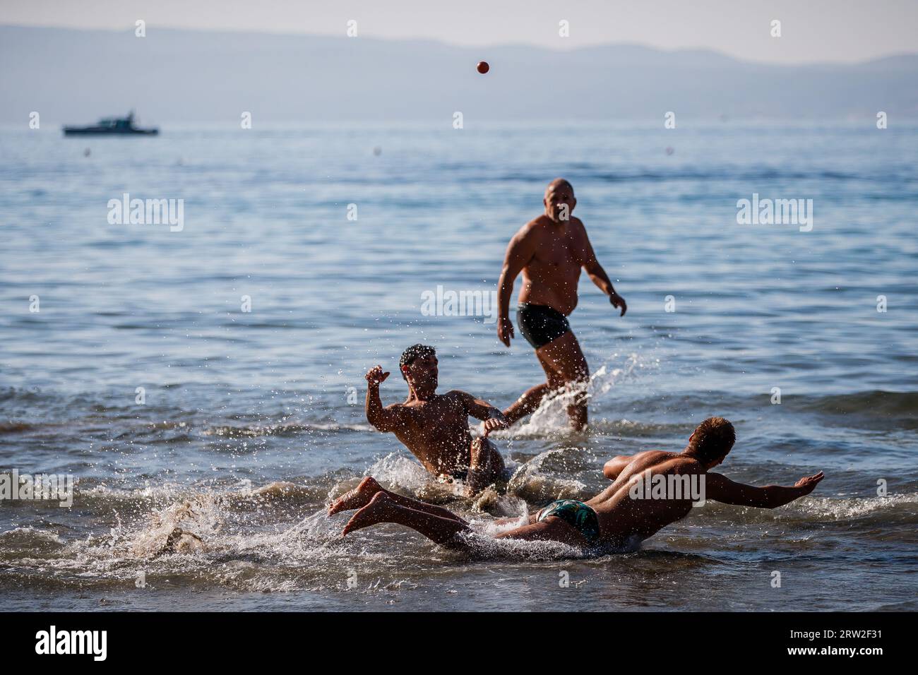 Zagreb, Croatia. 16th Sep, 2023. People participate in the celebration ...