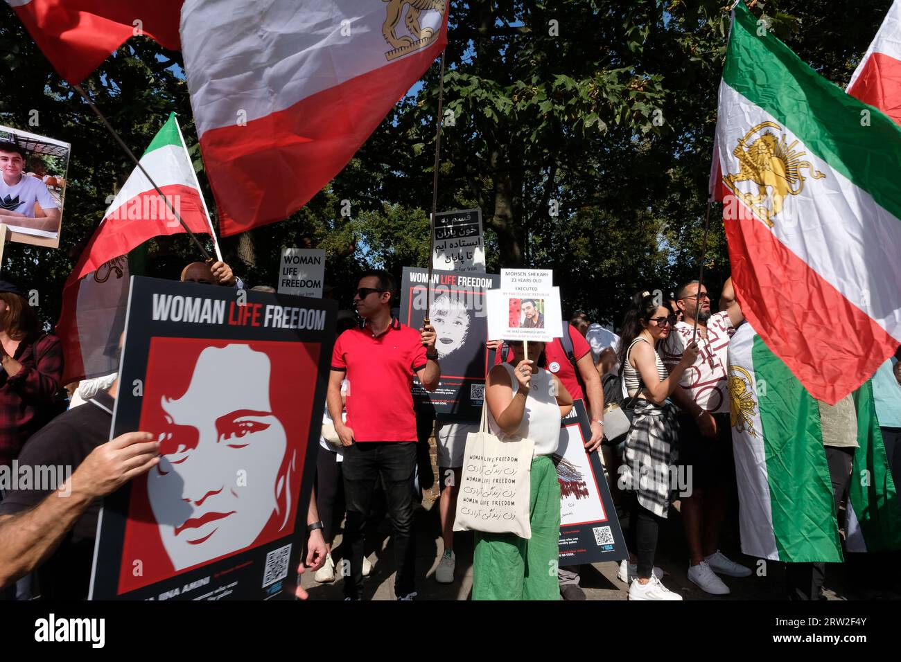 London, United Kingdom. 16th September, 2023. On the anniversary of ...