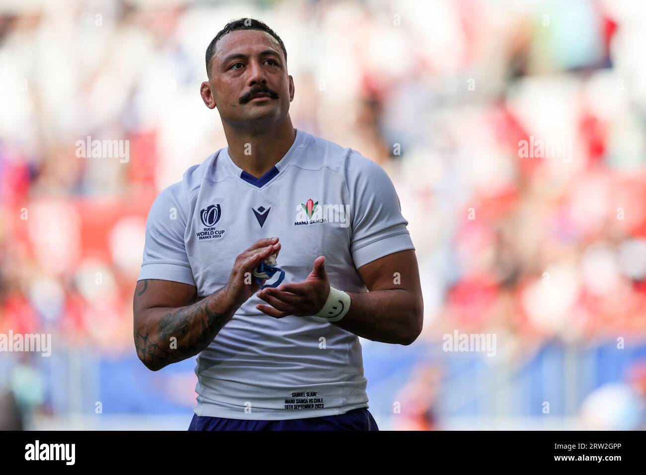 Bordeaux, France. 16th Sep, 2023. BORDEAUX, FRANCE - SEPTEMBER 16: Sam ...
