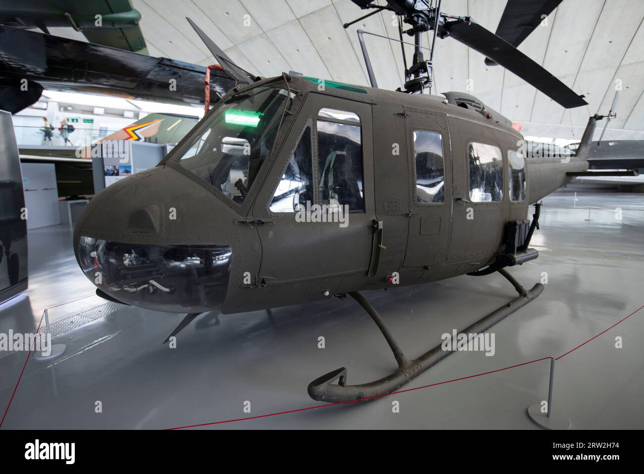 Bell UH-1 Iroquois utility helicopter Stock Photo - Alamy