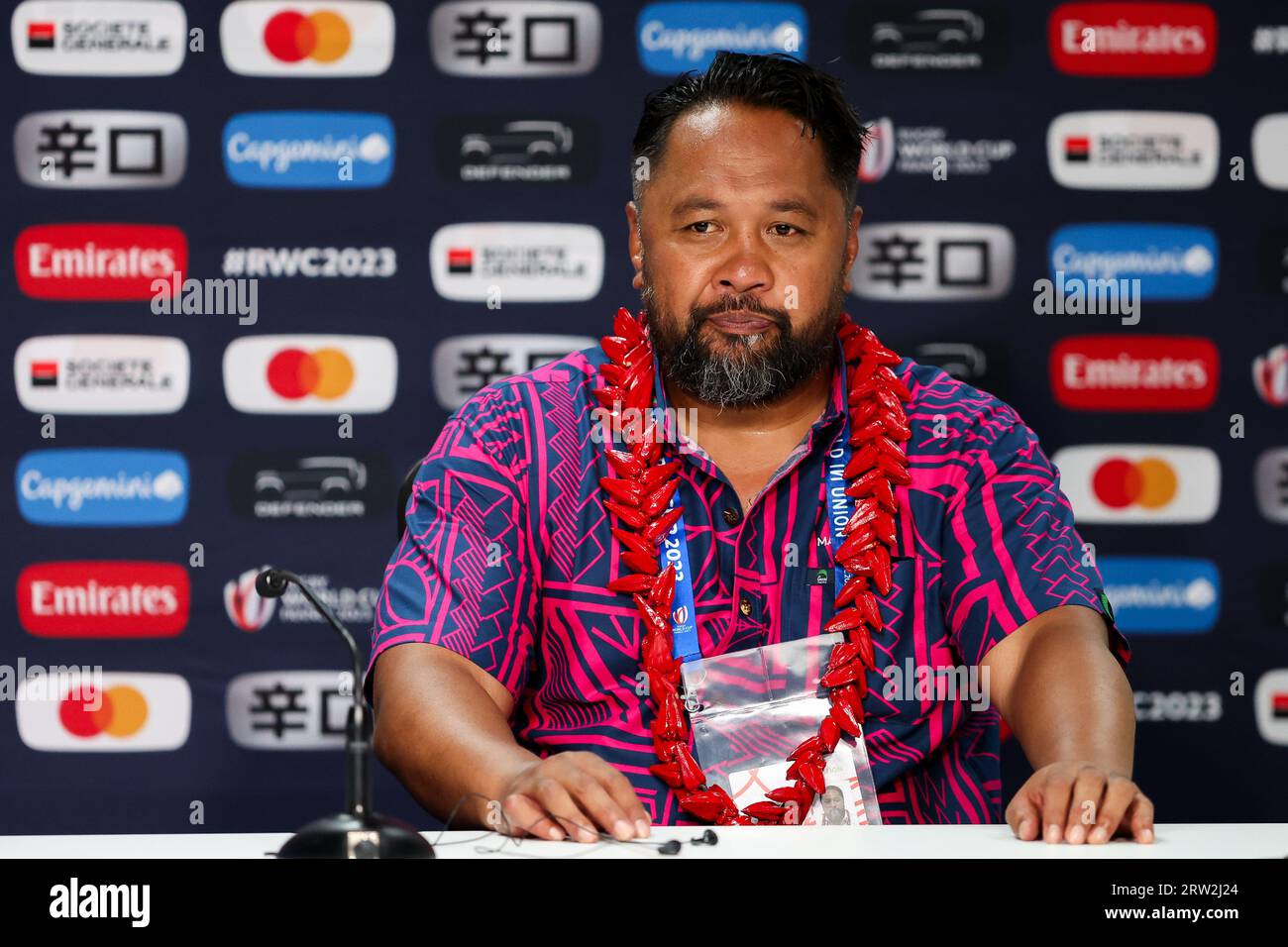 Bordeaux, France. 16th Sep, 2023. BORDEAUX, FRANCE - SEPTEMBER 16: Head ...