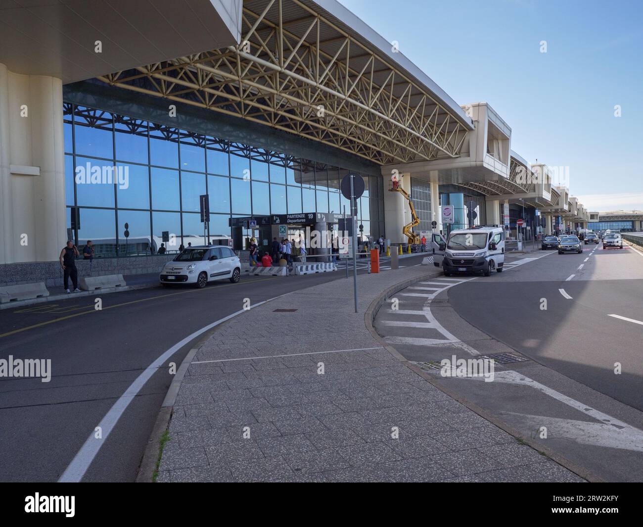 Malpensa airport view hi-res stock photography and images - Alamy