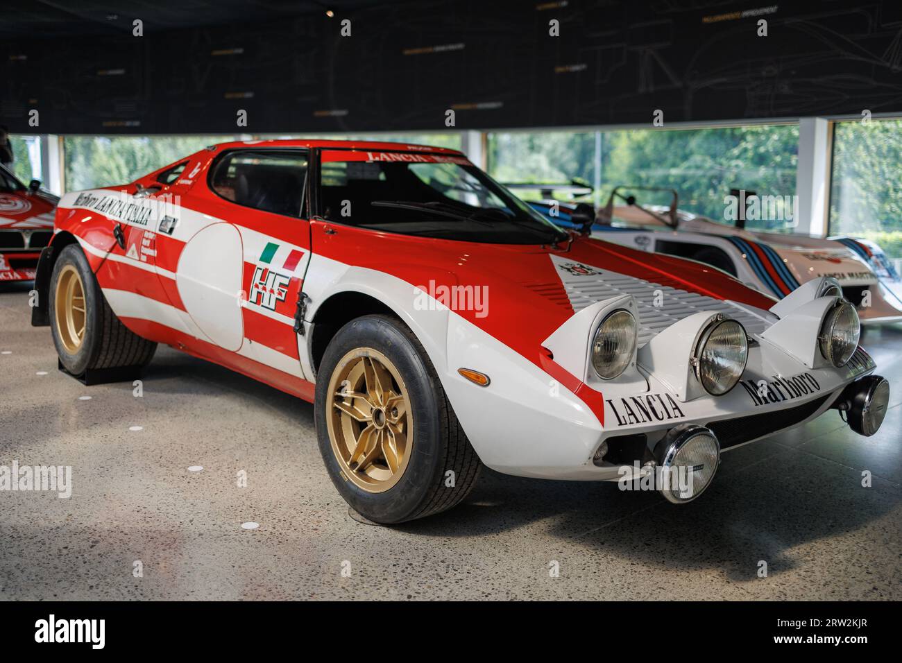 Lancia Stratos, Italian Rally Sports Car of the 1970s Stock Photo - Alamy