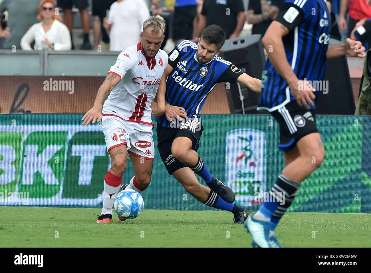 Pisa, Italy. 16th Sep, 2023. Giuseppe Sibilli (Bari) Adam Nagy (Pisa ...