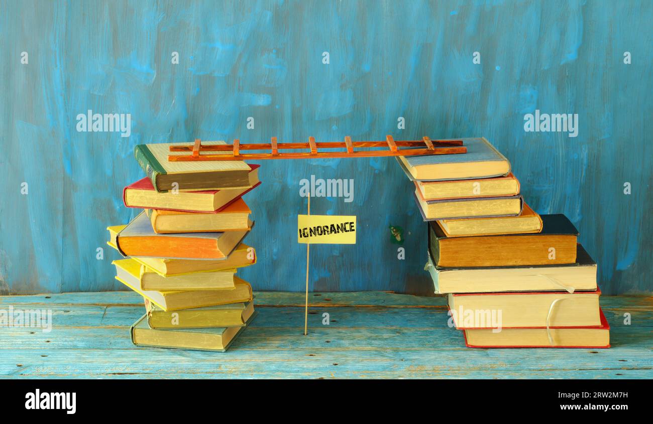 Fight ingnorance, education,learning,knowledge,fighting fake news, back ...