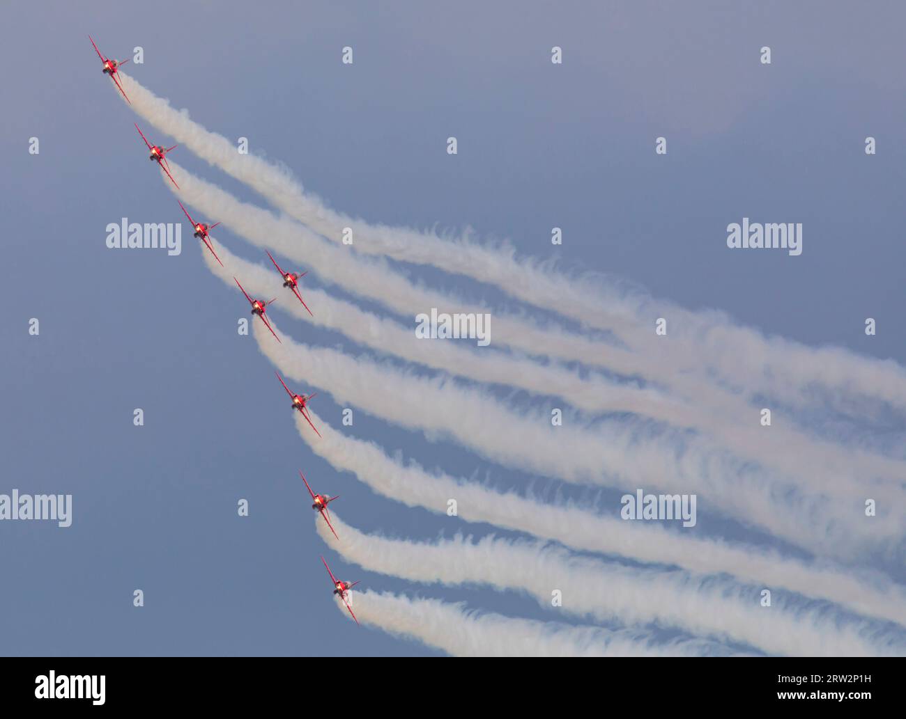 Duxford, Cambridgeshire, UK. 16th Sep 2023. The RAF Aerobatic Team, the ...
