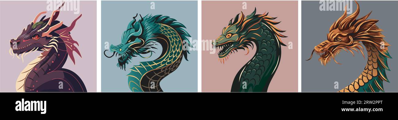 Baby Purple Chinese Dragon