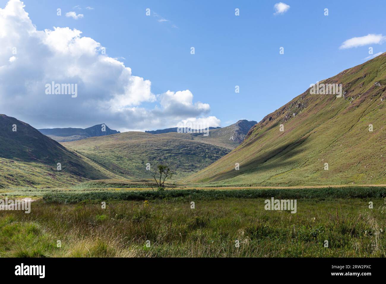 Glen Rosa, Goat Fell, Isle of Arran, Firth of Clyde, Scotland, UK Stock ...