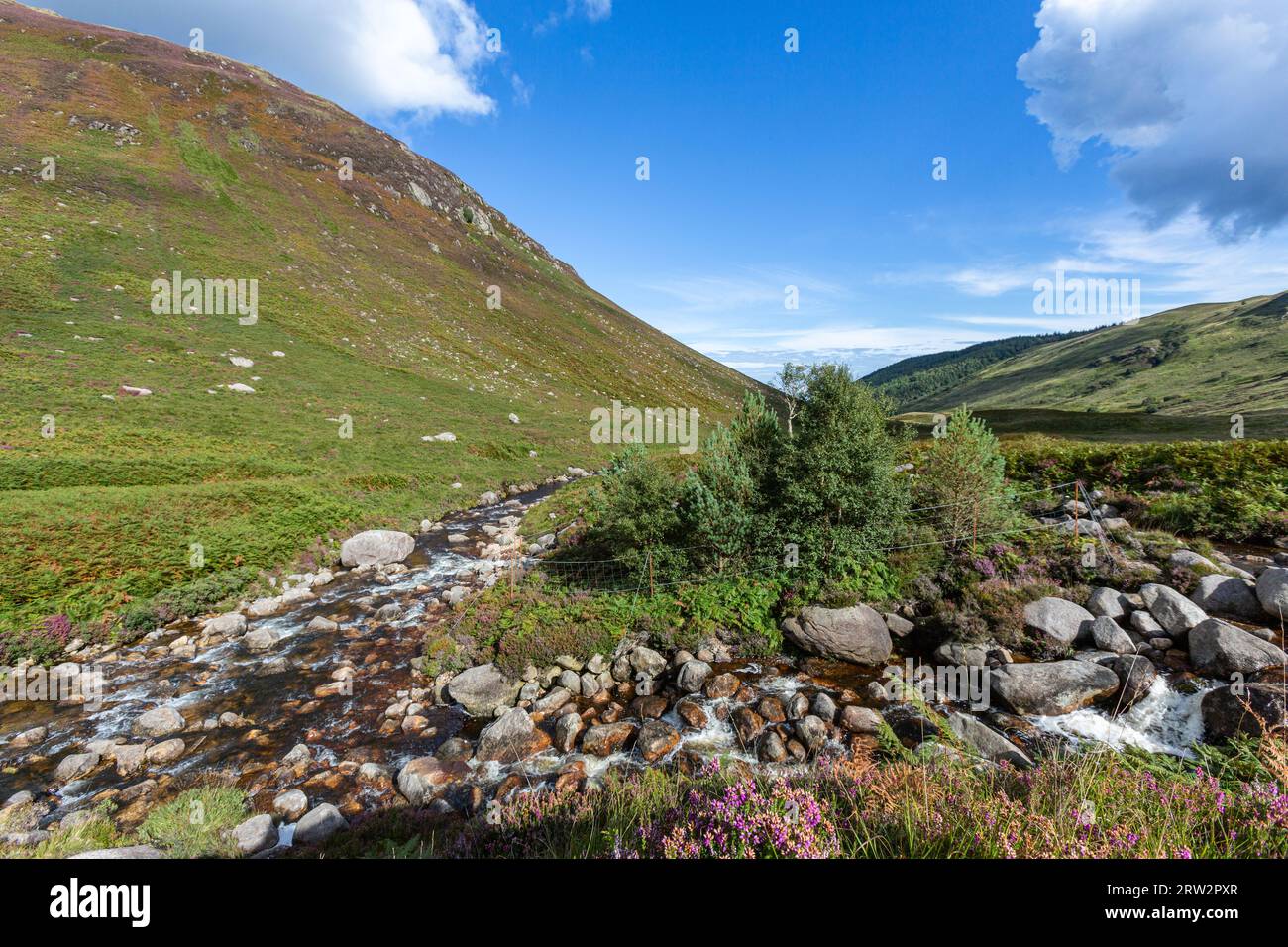 Glenrosa waters, Glen Rosa, Goat Fell, Isle of Arran, Firth of Clyde ...