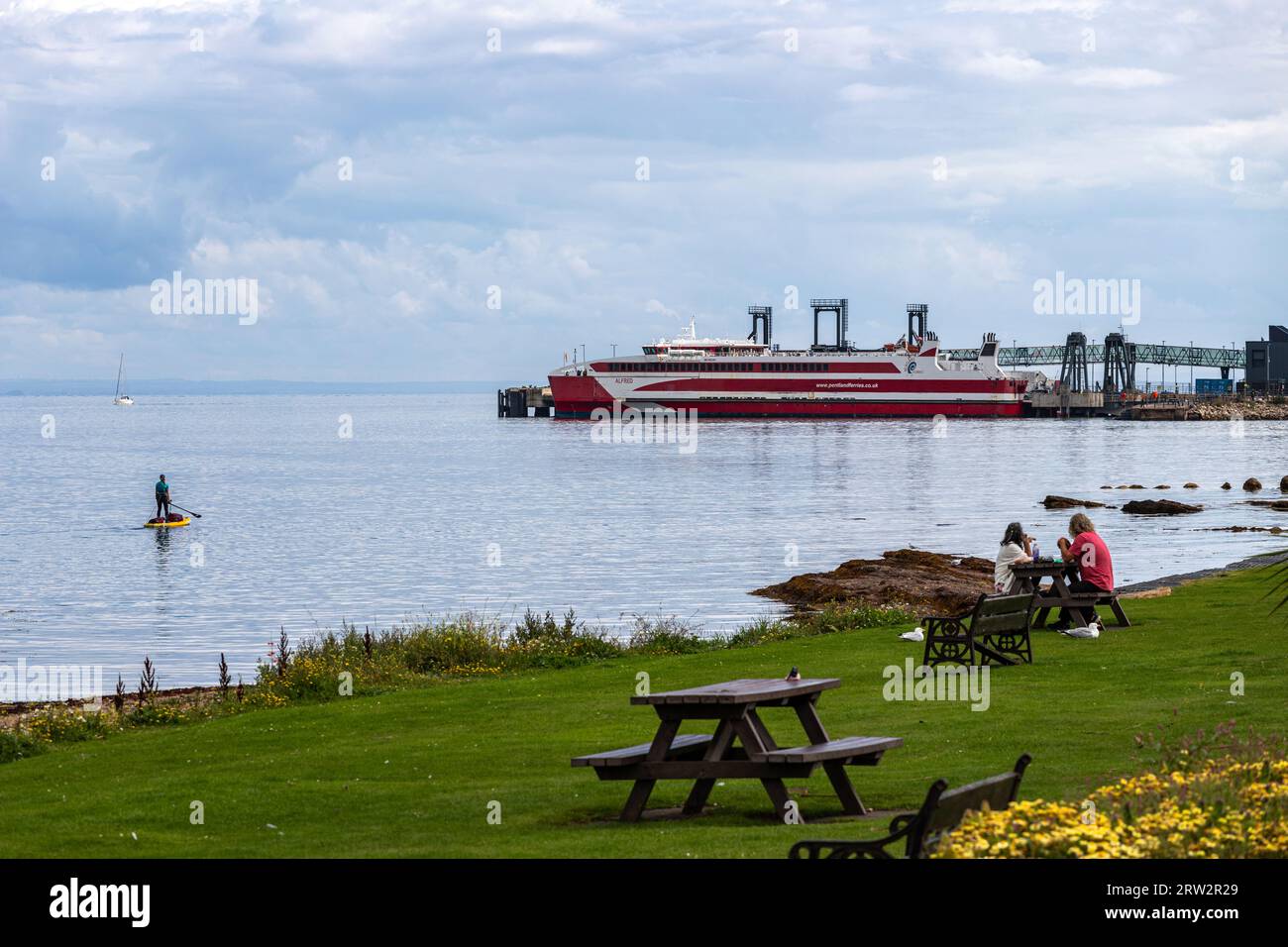 MV Alfred, Pentland Ferries, from Brodick to Ardrossan, Isle Of Arran ...
