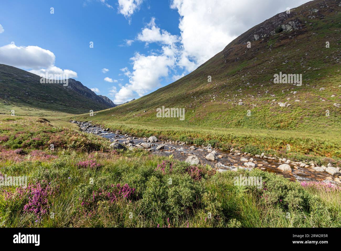 Glen Rosa, Goat Fell, Isle of Arran, Firth of Clyde, Scotland, UK Stock ...