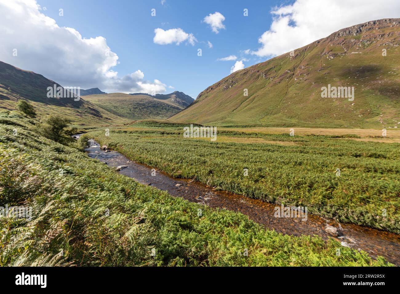 Glen Rosa, Goat Fell, Isle of Arran, Firth of Clyde, Scotland, UK Stock ...