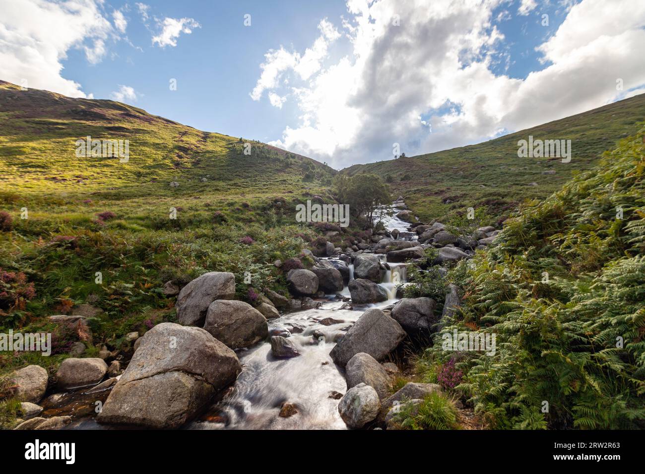 Garbh Allt , Glen Rosa, Goat Fell, Isle of Arran, Firth of Clyde ...