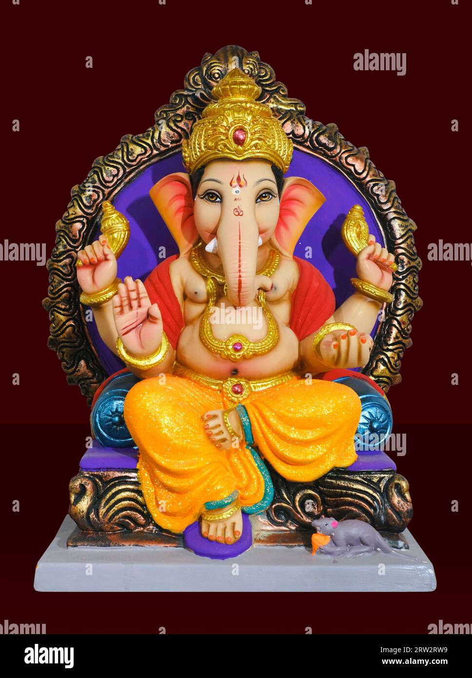 Lord Ganpati colourful background for Ganesh Chaturthi festival, Happy ...