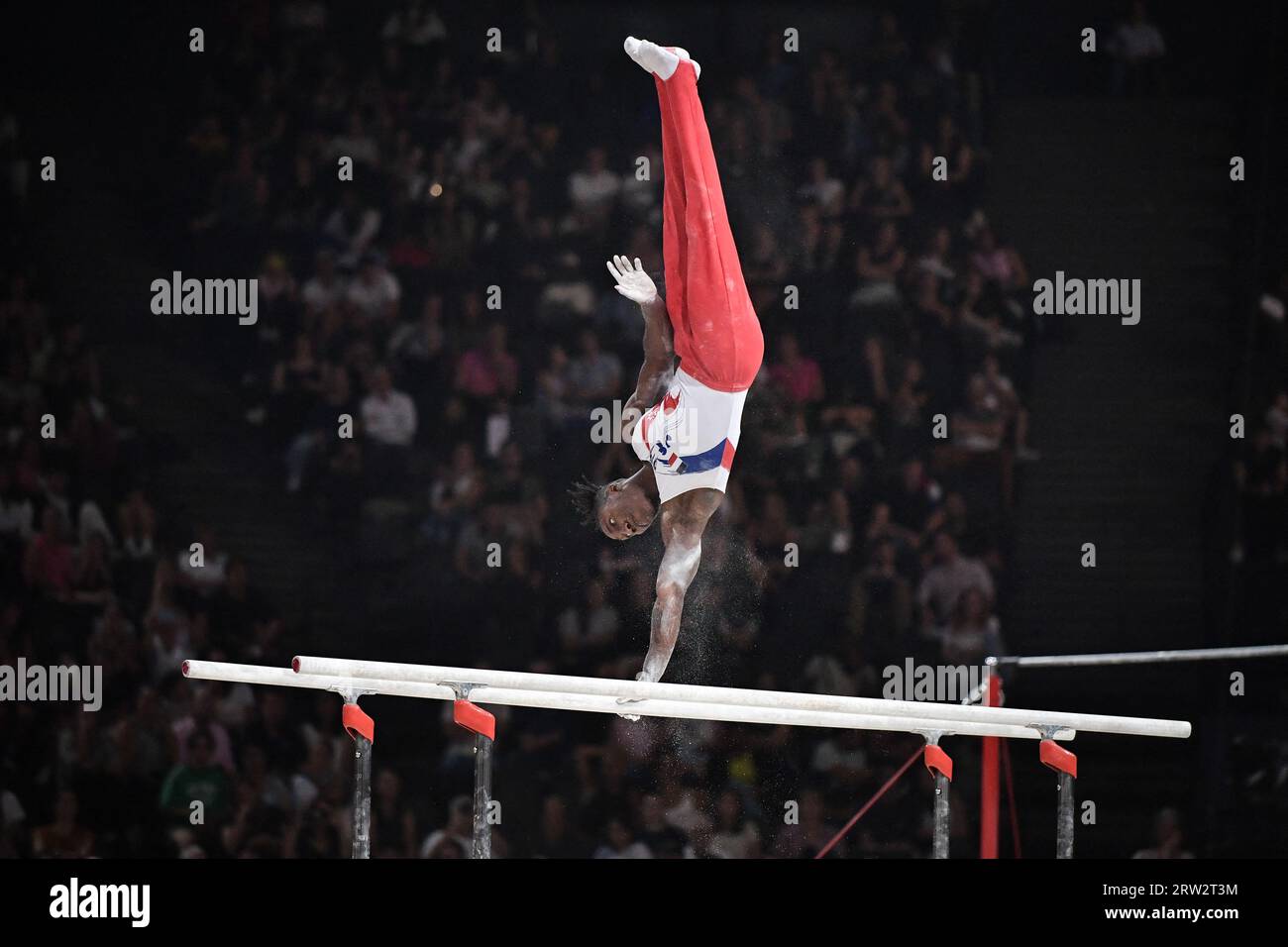 Paris, France. 16th Sep, 2023. French Cameron-Lie Bernard competes ...