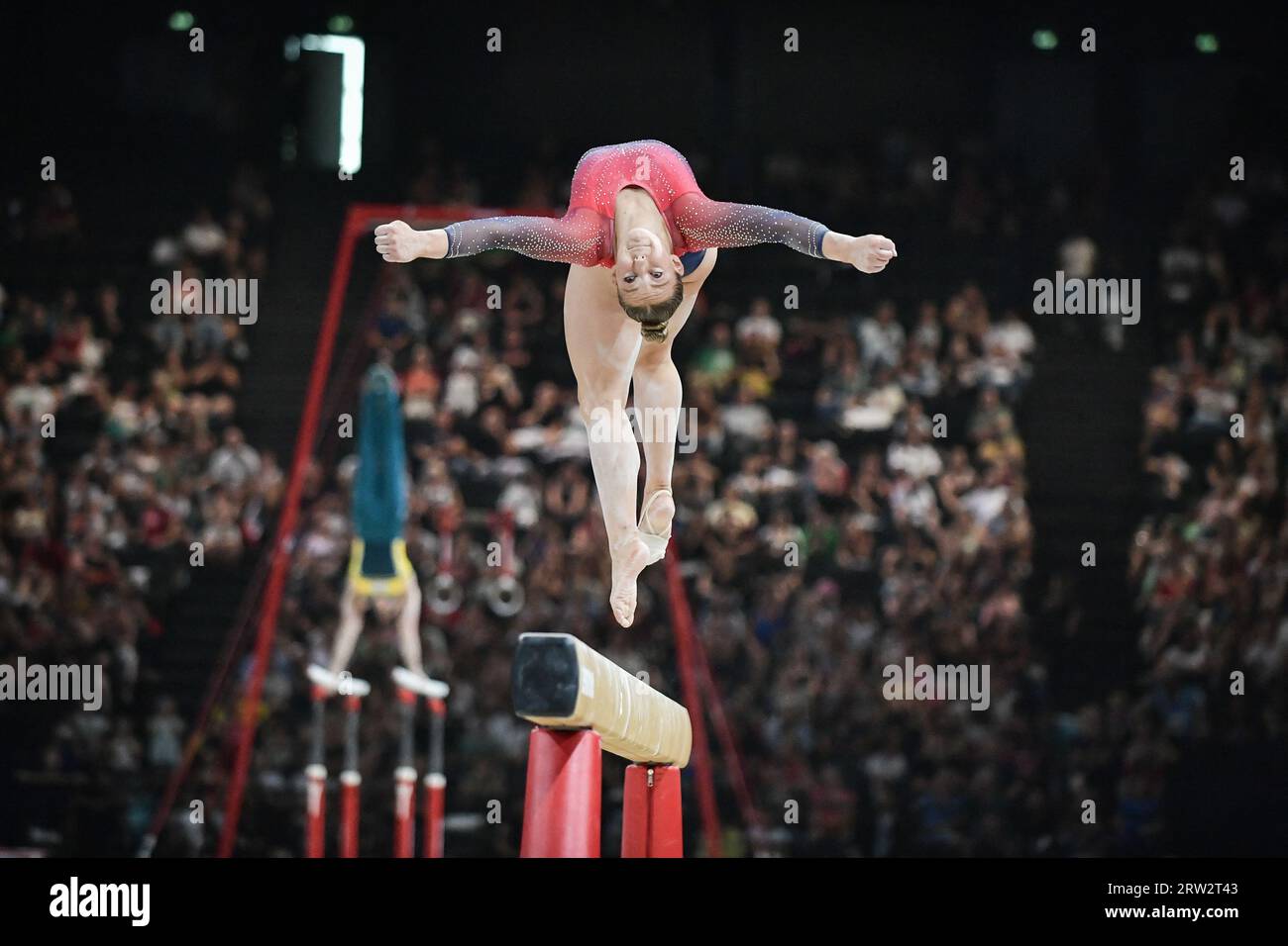 Paris, France. 16th Sep, 2023. English Poppy-Grace Stickler competes ...
