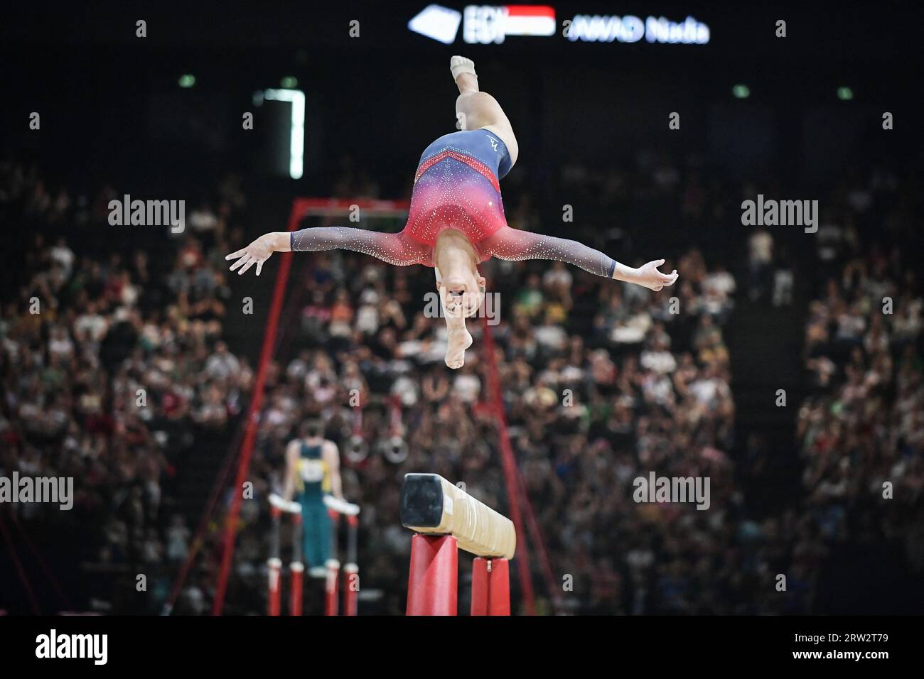 Paris, France. 16th Sep, 2023. English Poppy-Grace Stickler competes ...