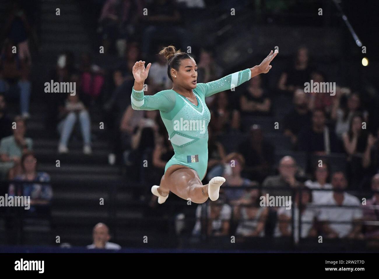 Paris, France. 16th Sep, 2023. French Marine Boyer competes during the ...