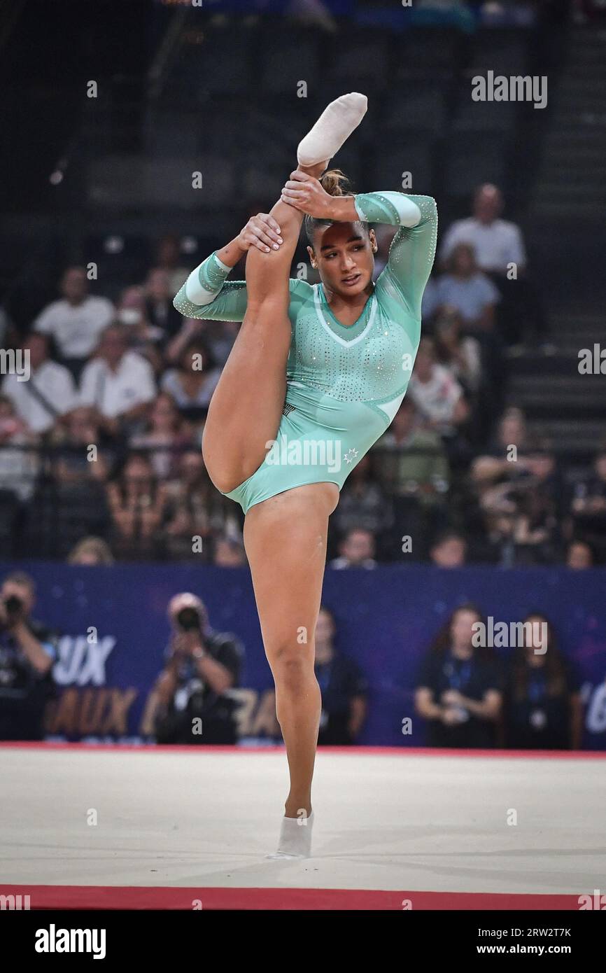 Paris, France. 16th Sep, 2023. French Marine Boyer competes during the ...