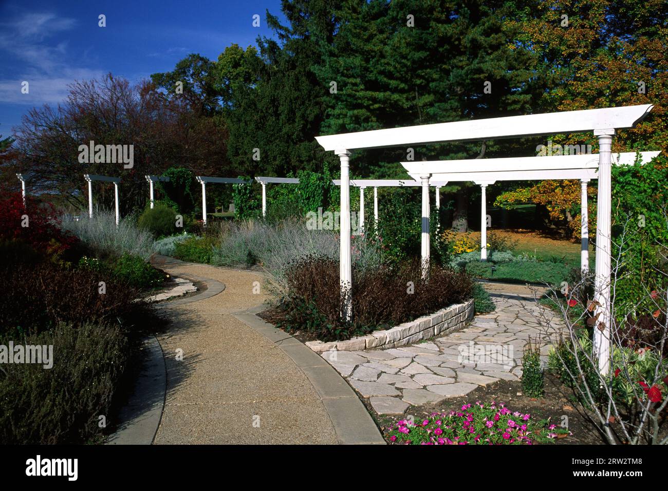 Washington Park Botanical Garden, Springfield, Illinois Stock Photo - Alamy