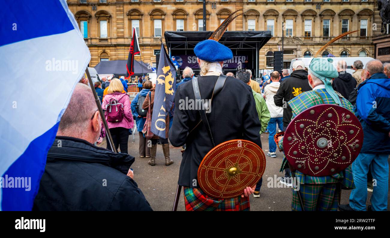 Glasgow: 16th September 2023 HOPE OVER FEAR independence rally at ...