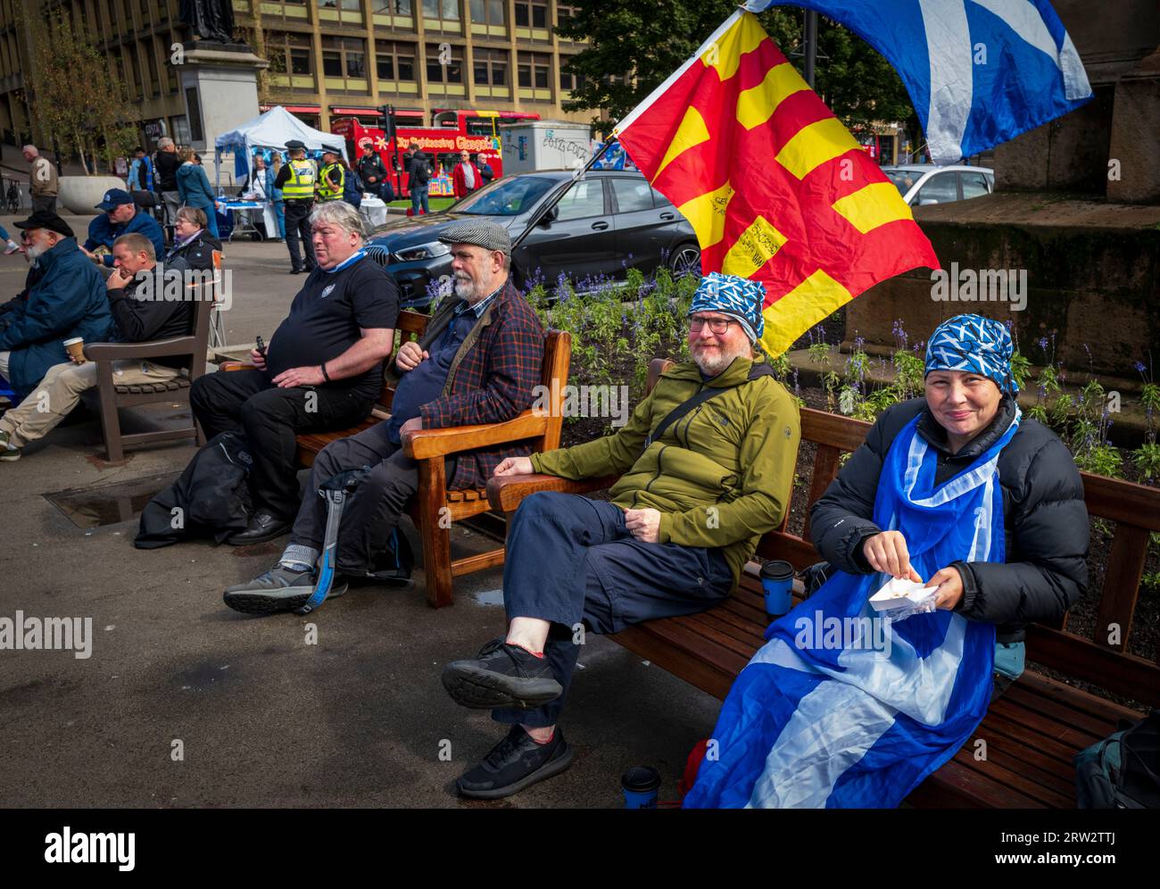 Glasgow: 16th September 2023 HOPE OVER FEAR independence rally at ...