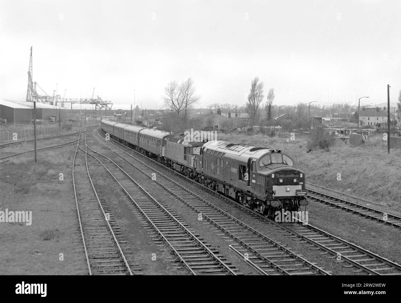 Lowestoft rail line Black and White Stock Photos & Images - Alamy