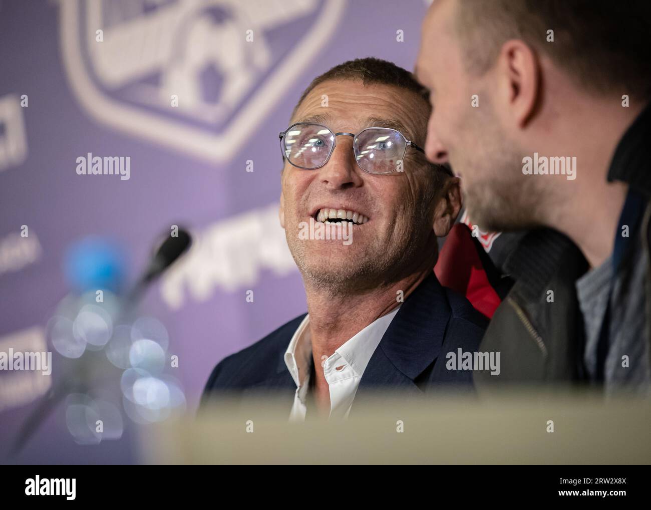 09.09.2023 Russia, Moscow. Stadium "Otkritie Bank Arena". Friendly match in memory of Tsymbalar ...