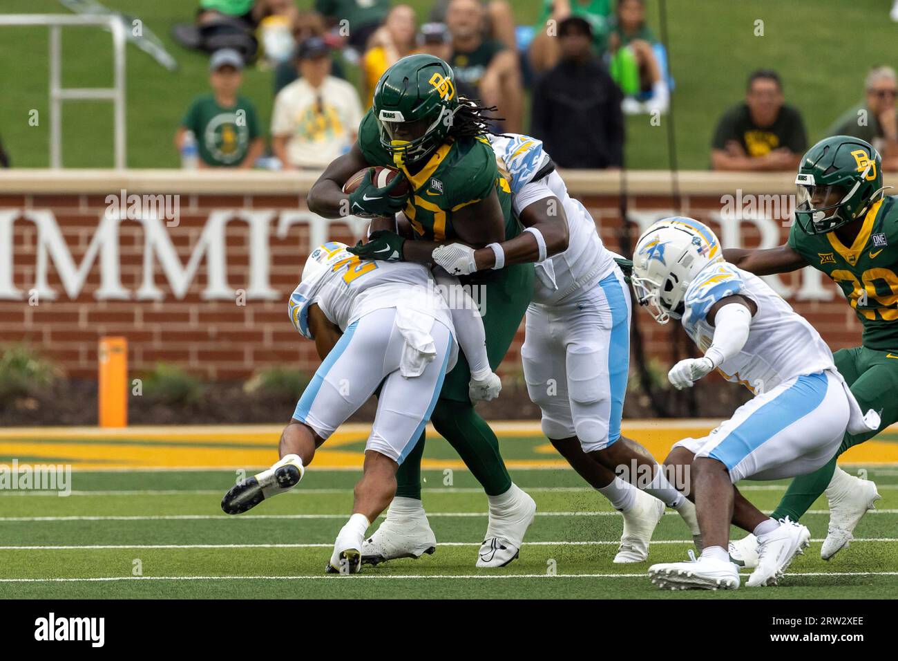 WACO, TX - SEPTEMBER 16: Baylor Bears tight end Kelsey Johnson (87) is ...