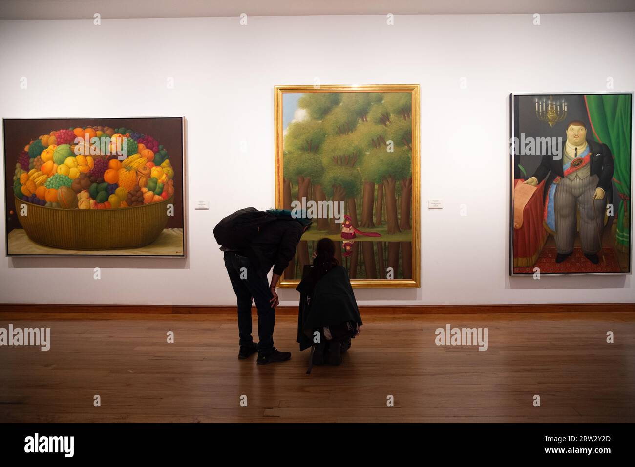 Bogota, Colombia. 15th Sep, 2023. Colombians gather at Bogota's Museo ...