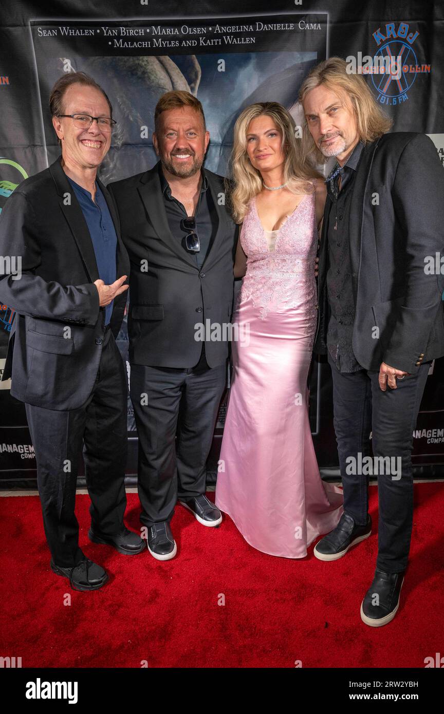Sean Whalen, Harley Wallen, Kaiti Wallen und Yan Birch bei der Premiere ...